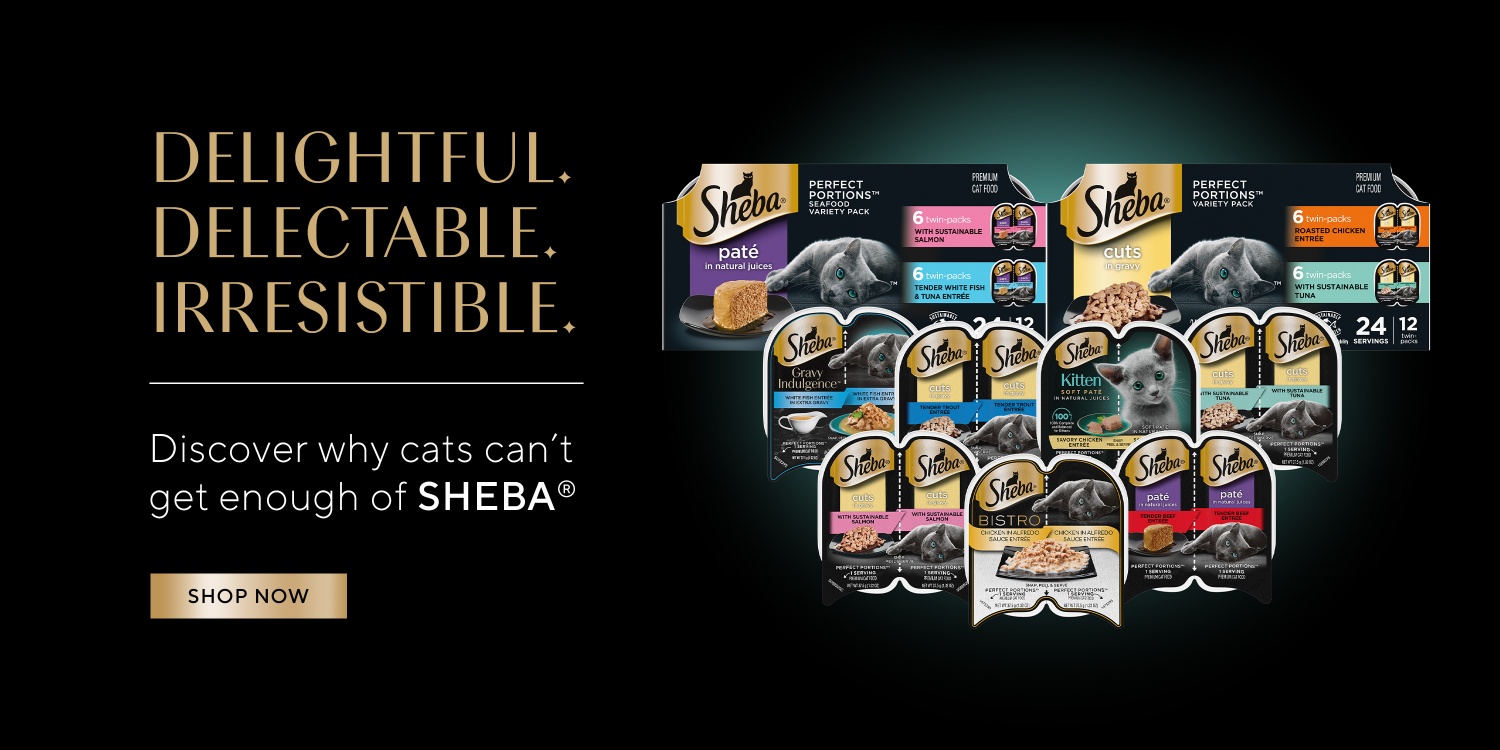 Sheba ： Crafted for Refined Feline Taste - Sheba Official Shop